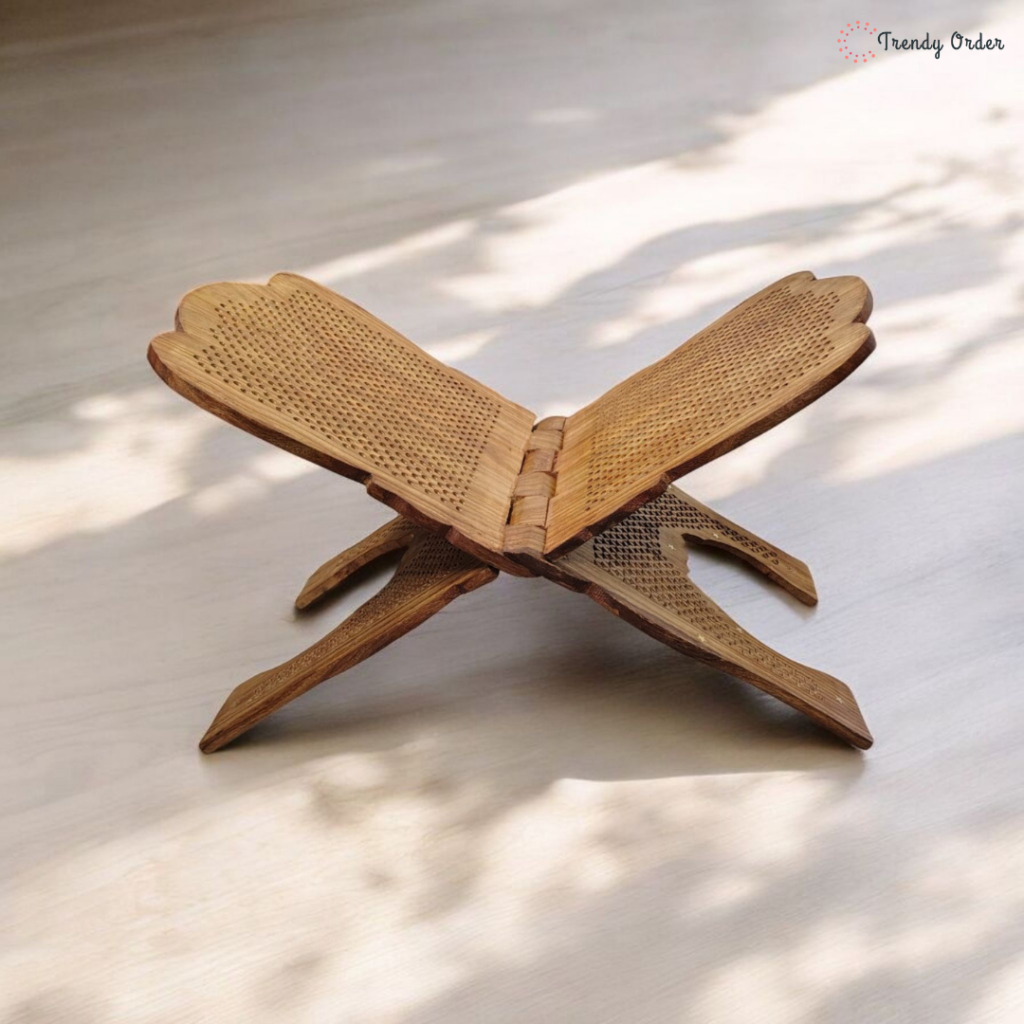 Sheesham Wood Holy Book Stand 24" for Bhagvad Geeta