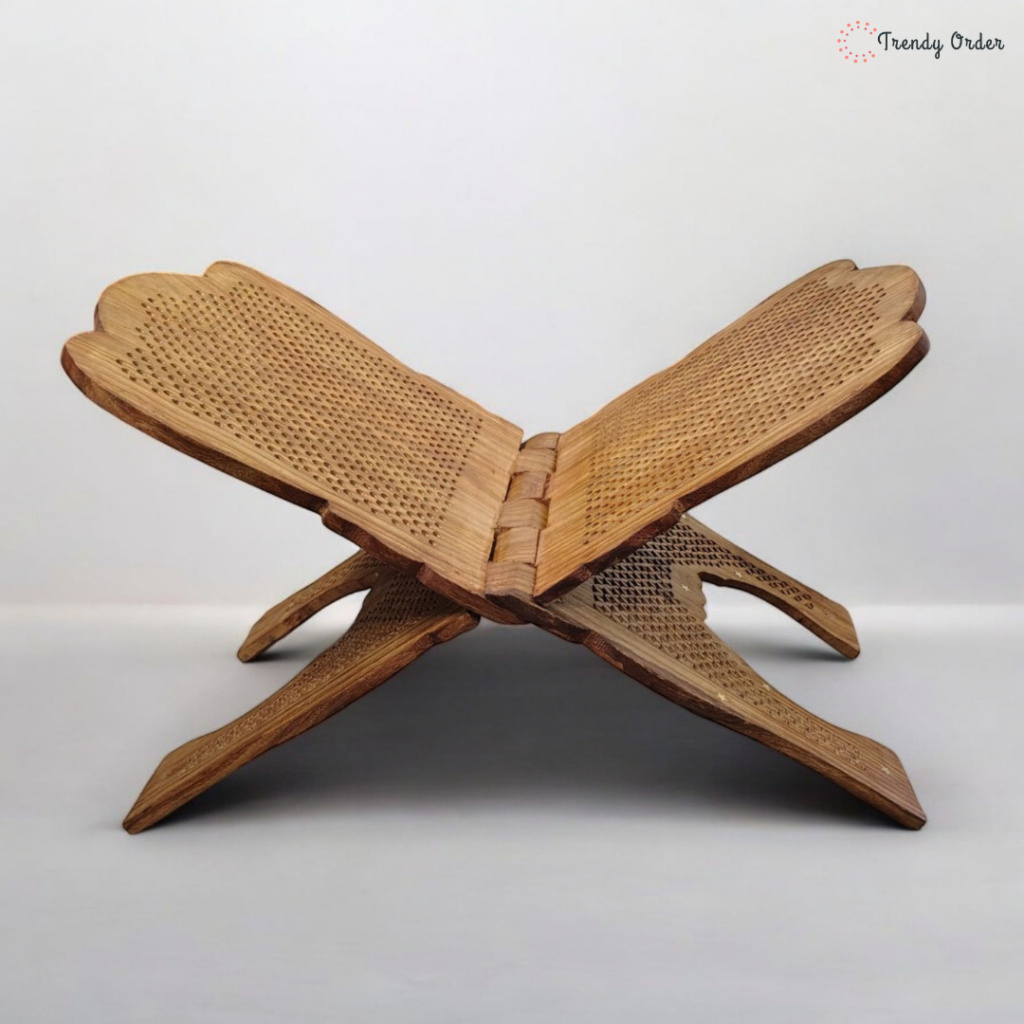 Sheesham Wood Holy Book Stand 24" for Bhagvad Geeta